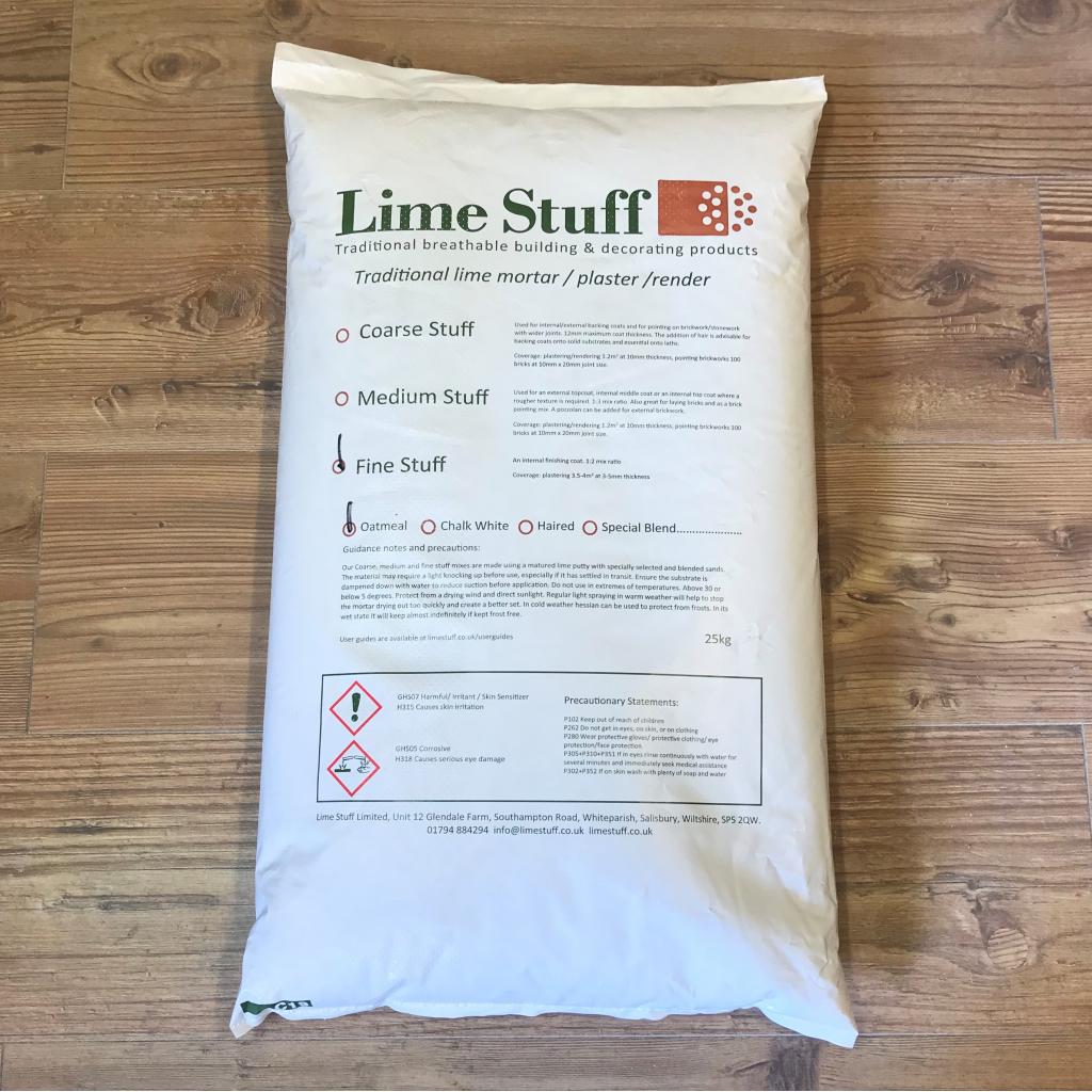 Lime Render | Hydraulic & Non Hydraulic | Lime Stuff