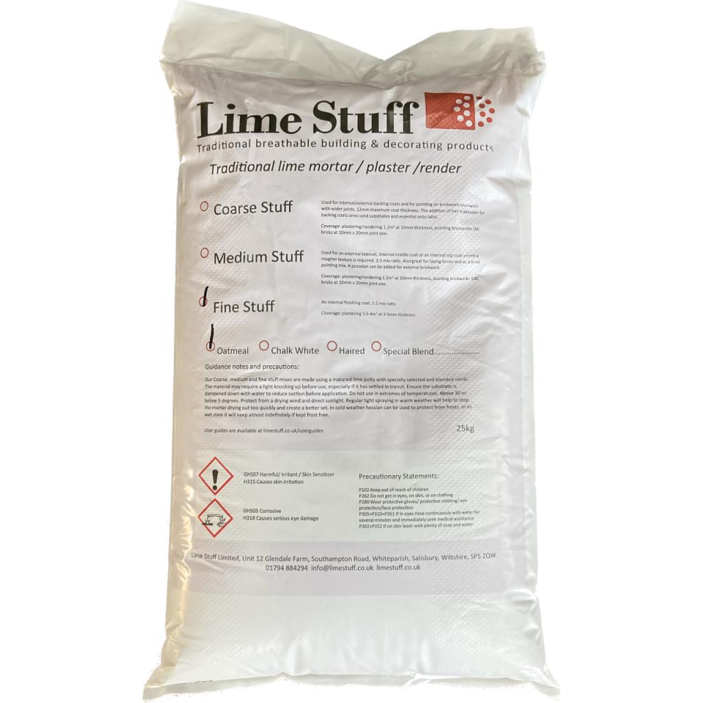 Lime Plaster | Non Hydraulic Lime | Lime Stuff